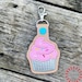 Cupcake Keychain Cupcake Key Chain Cupcake Keyring Cupcake - Etsy