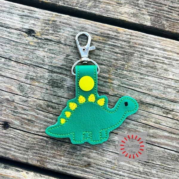 Dinosaur Key Chain - Etsy