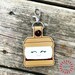Smores Keychain, Smores Key Chain, Smores Keyring, Campfire, S'mores ...