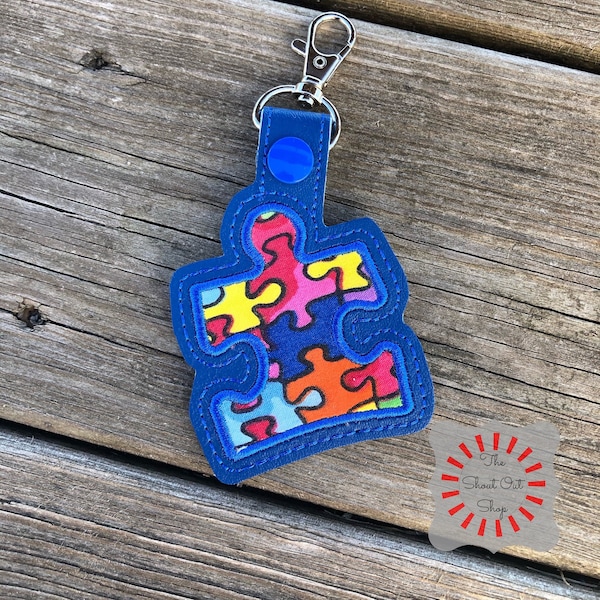 Autism Key Chain - Etsy