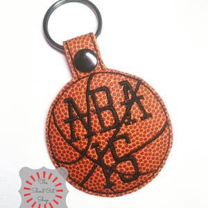 Basketball Keychain, Basketball Key Chain, Basketball Keyring, Ball Key ...