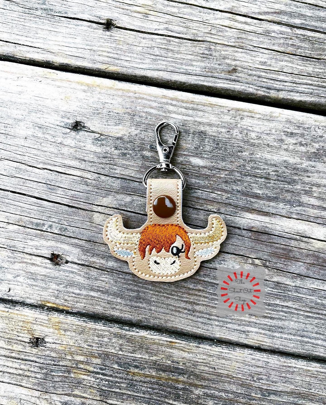 Highland Cow Keychain Highland Cow Key Chain Highland Cow - Etsy