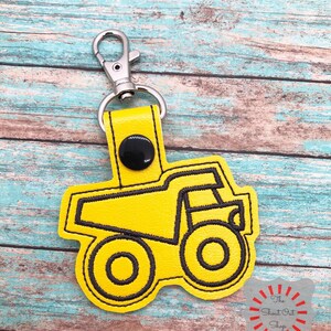 Dump Truck Keychain, Dump Truck Key Chain, Dump Truck Keyring, Dump ...