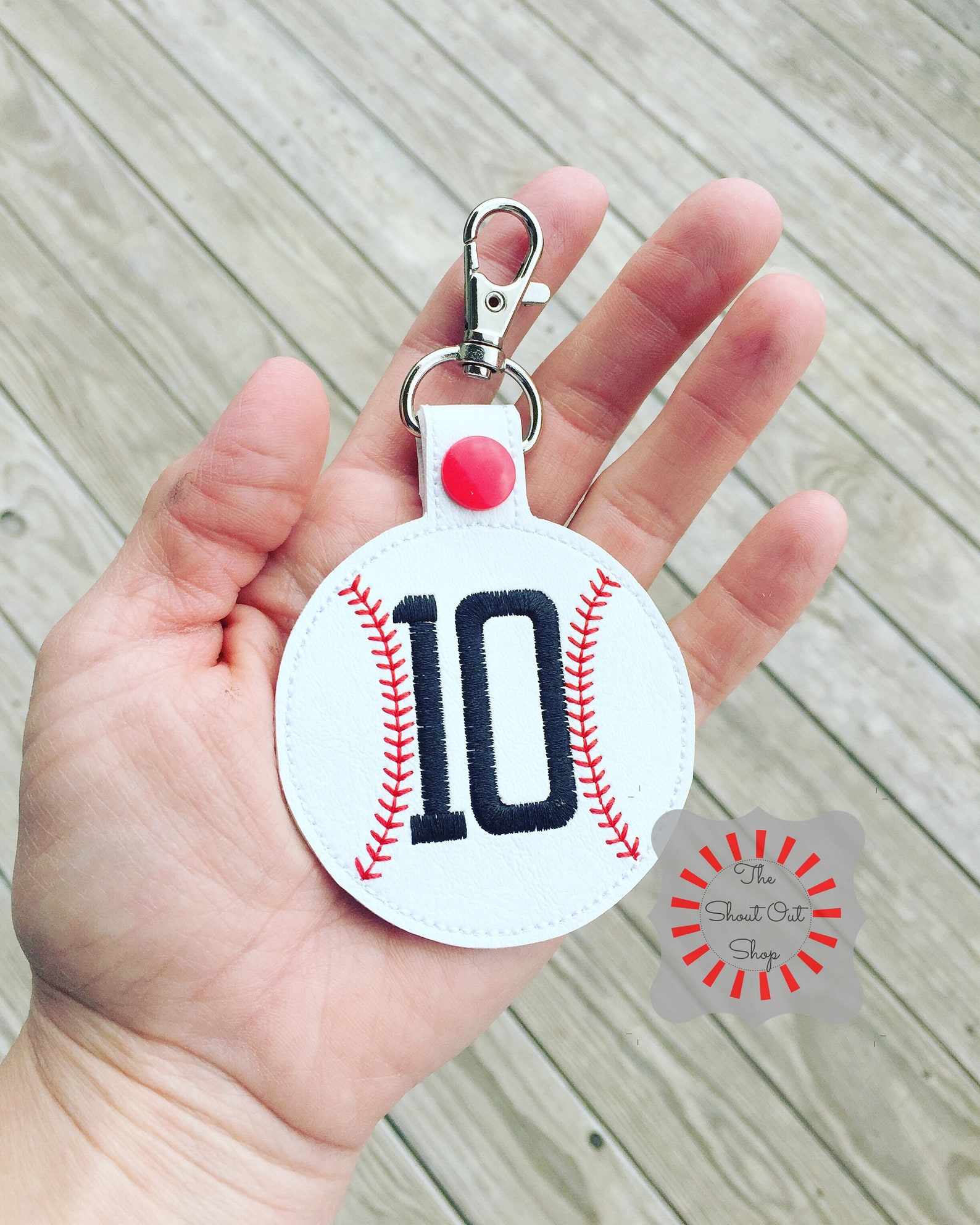 Baseball Keychain Personalized Baseball Key Chain Sports | Etsy