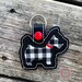 Scotty Dog Keychain Scottie Dog Key Chain Scottish Terrier - Etsy