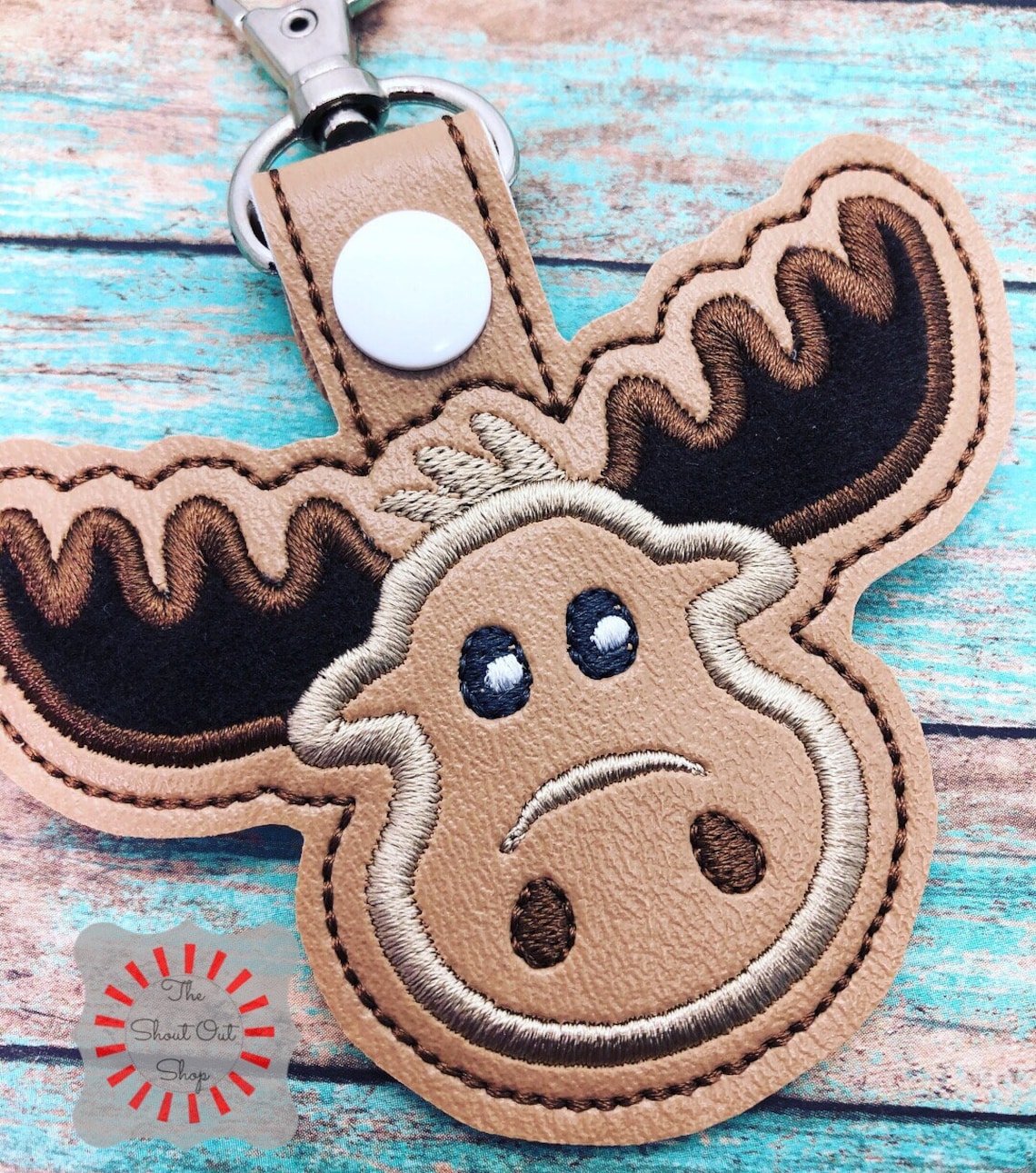 Moose Keychain Moose Key Chain Moose Keyring Moose Charm | Etsy