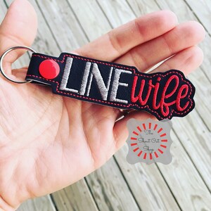Line Wife Keychain, Line Wife Key Chain, Line Wife Gift, Line Wife Key ...