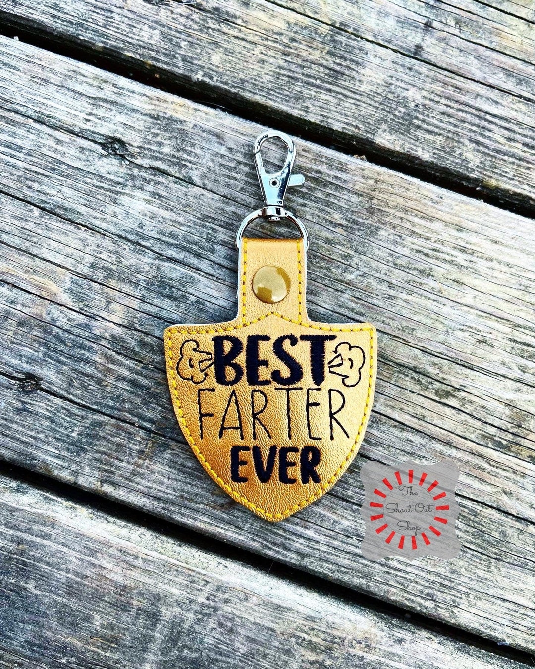 Best Farter Ever Keychain, Best Farter Ever Key Chain, Farter Keyring ...