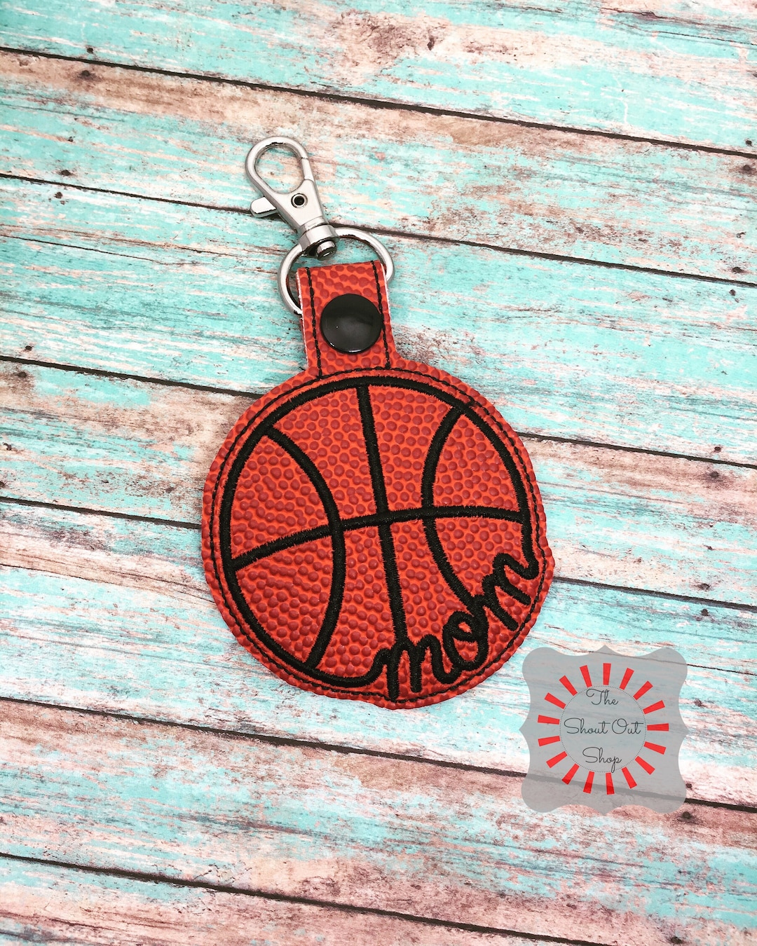 Basketball Mom Keychain, Basketball Mom Key Chain, Basketball Mom ...