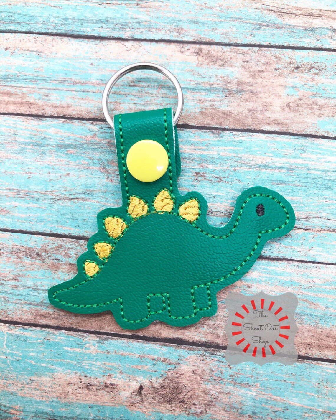 Stegosaurus Keychain Stegosaurus Key Chain Stegosaurus - Etsy