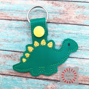 Stegosaurus Keychain, Stegosaurus Key Chain, Stegosaurus Keyring ...