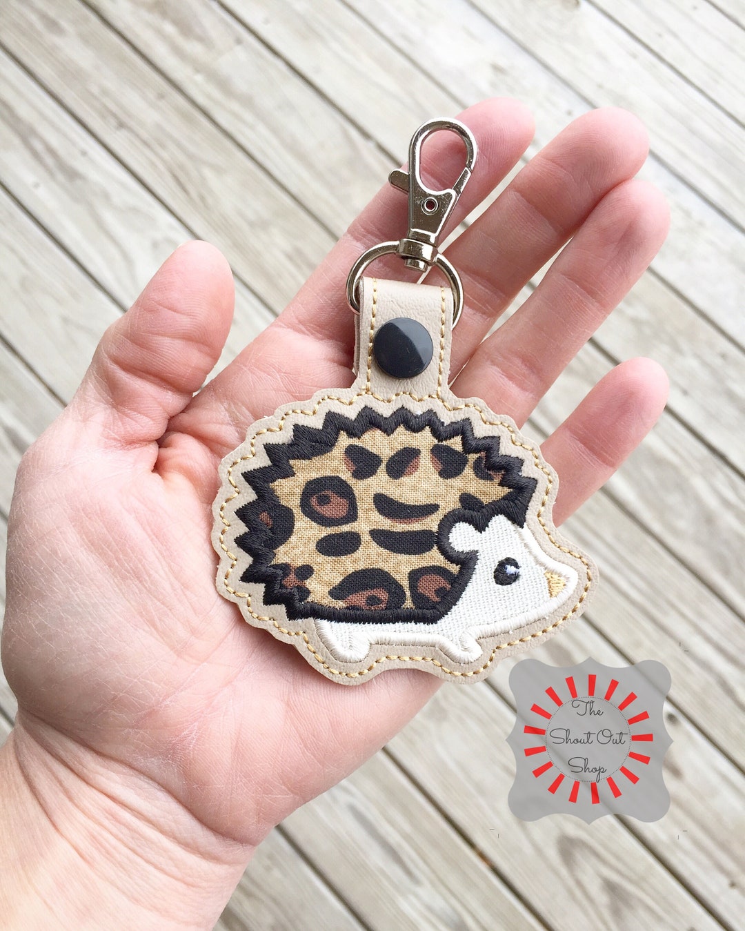 Hedgehog Keychain, Hedgehog Key Chain, Hedgehog Keyring, Hedgehog ...
