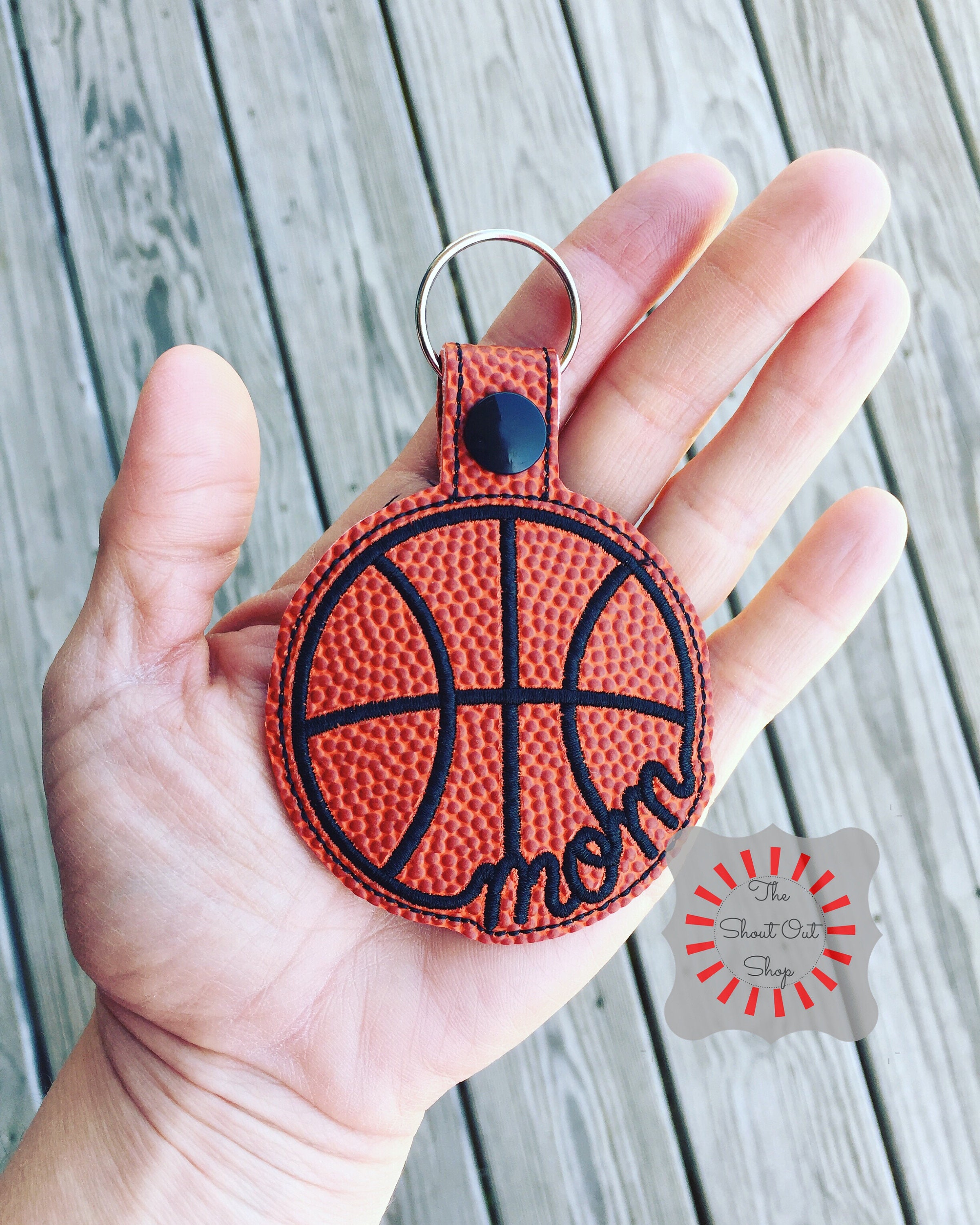 Basketball Mom Keychain, Basketball Mom Key Chain, Basketball Mom ...