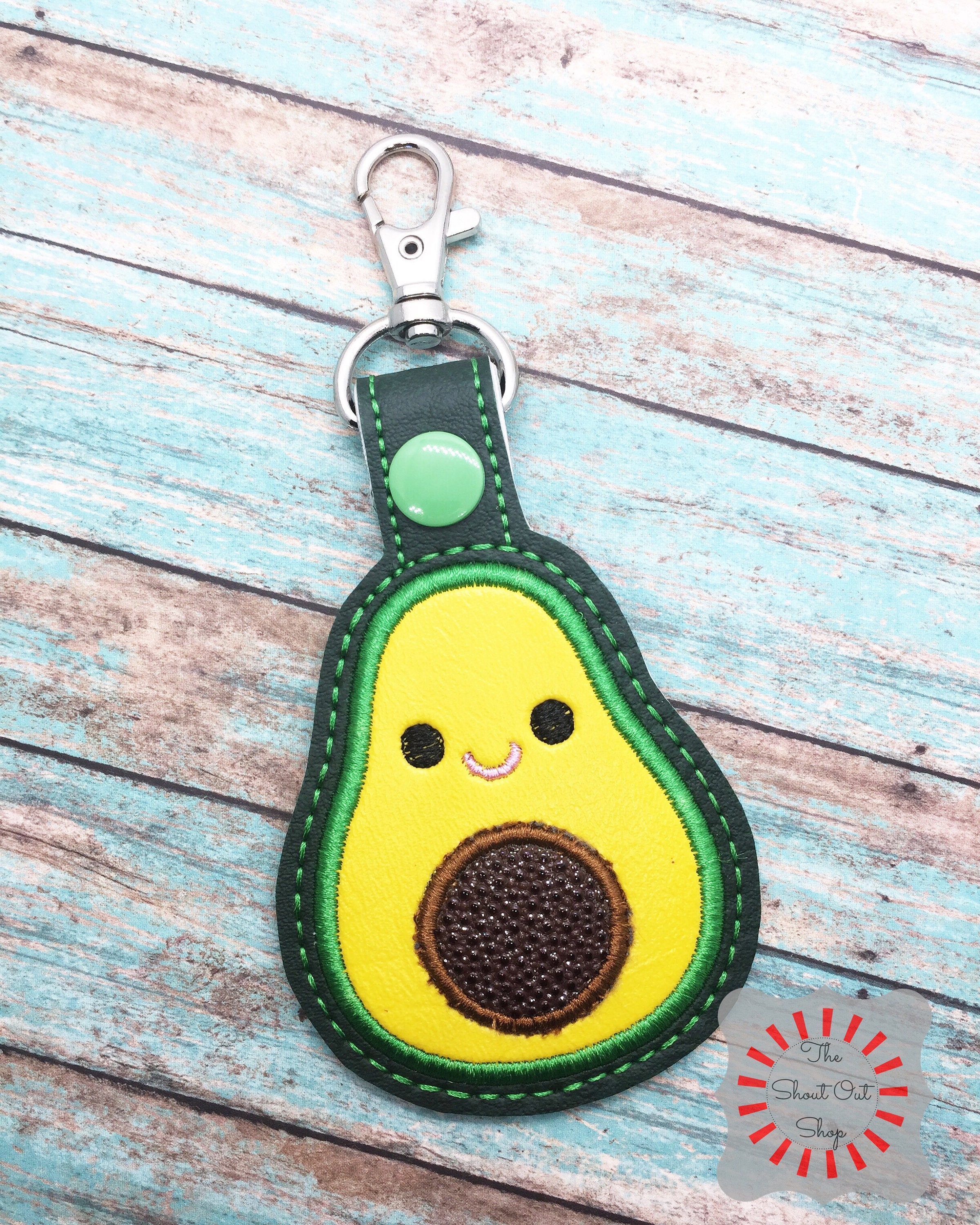 Avocado Keychain Avocado Key Chain Avocado Keyring Avocado - Etsy