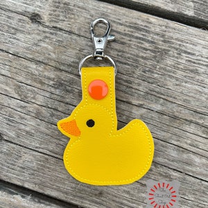 Rubber Duck Keychain, Rubber Ducky Keychain, Rubber Duck Key Chain ...