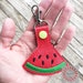 Watermelon Keychain Watermelon Key Chain Watermelon Keyring - Etsy