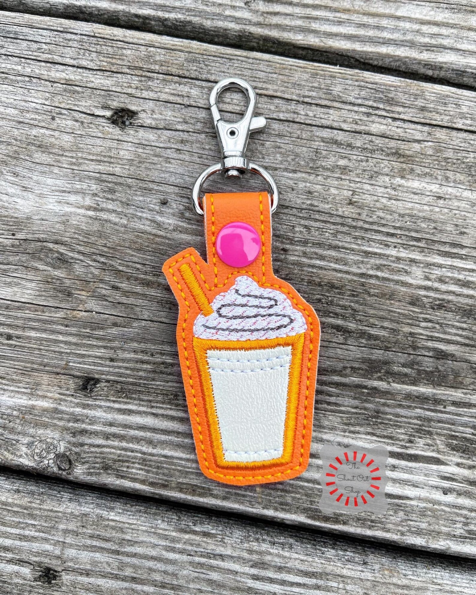 Iced Coffee Keychain Iced Coffee Key Chain Iced Coffee | Etsy