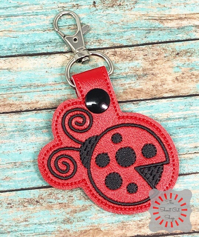Ladybug Keychain Ladybug Key Chain Ladybug Keyring Ladybug | Etsy