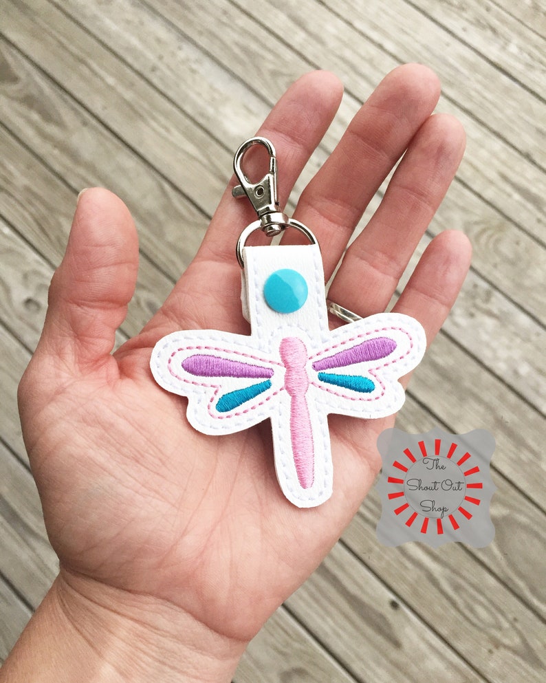 Dragonfly Keychain Dragonfly Key Chain Dragonfly Keyring | Etsy