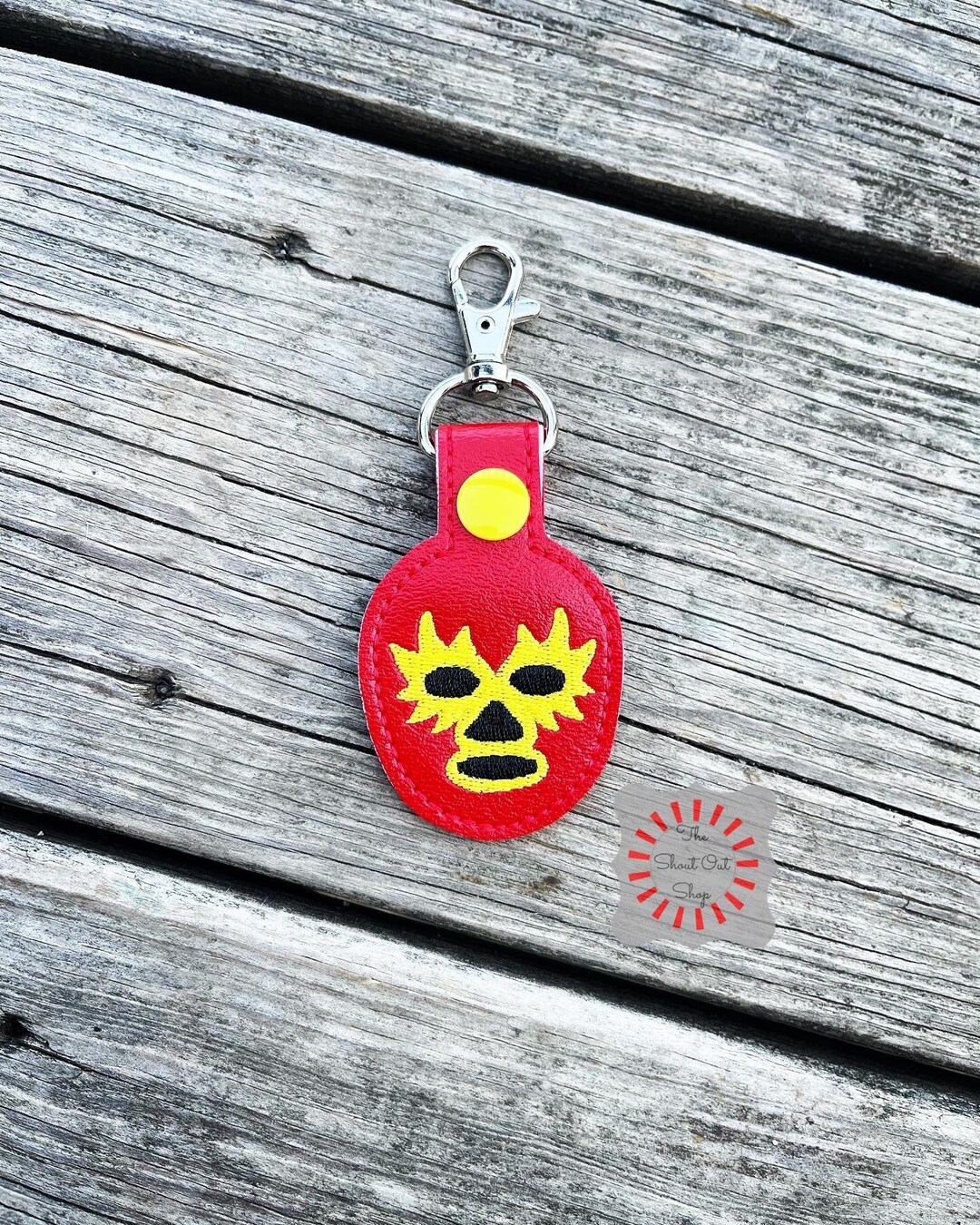 Wresting Mask Keychain, Wrestling Mask Key Chain, Wrestling Mask Key ...