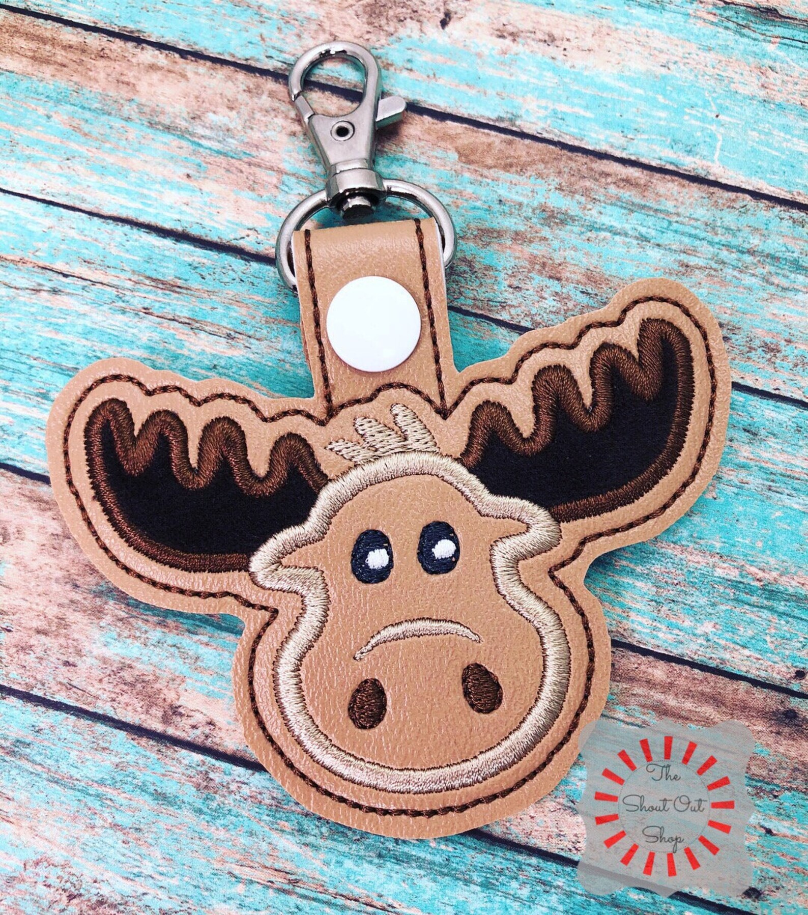 Moose Keychain Moose Key Chain Moose Keyring Moose Charm - Etsy