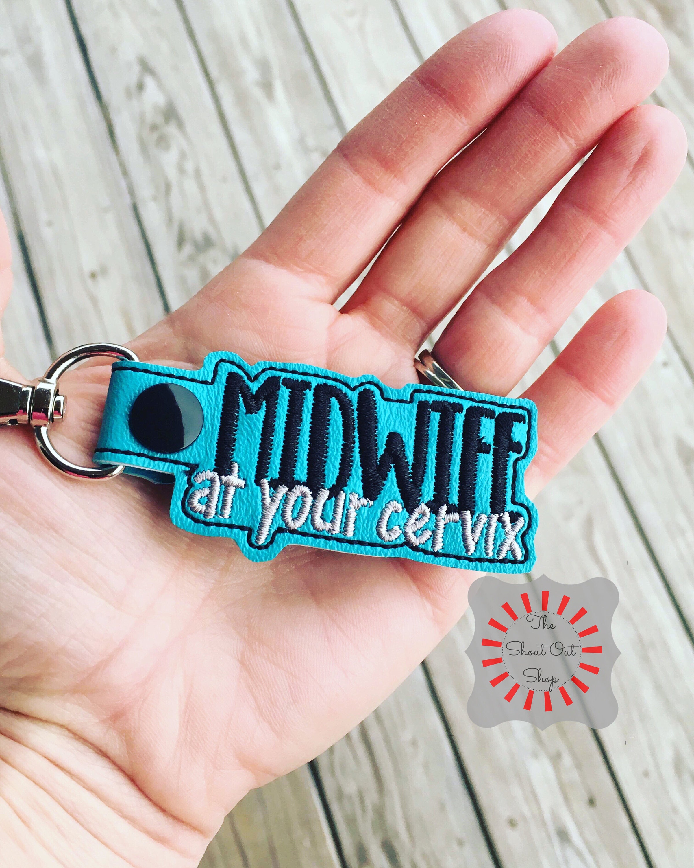 Midwife at Your Cervix Keychain, Midwife Keychain, Midwife Key Chain ...