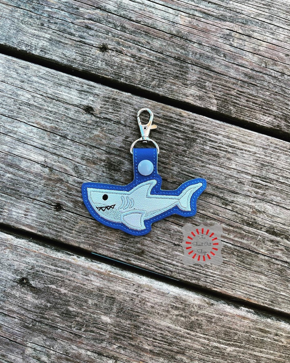 Shark Keychain Shark Key Chain Shark Keyring Shark Keyfob - Etsy