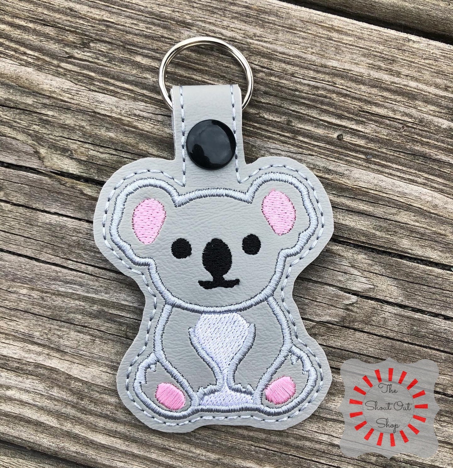 Koala Keychain Koala Bear Key Chain Marsupial Koala Love | Etsy