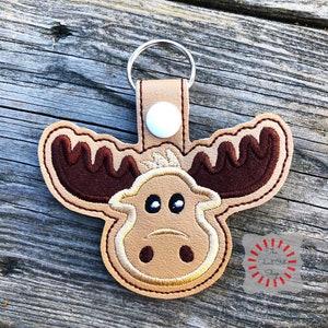 Moose Keychain, Moose Key Chain, Moose Keyring, Moose Charm, Moose ...