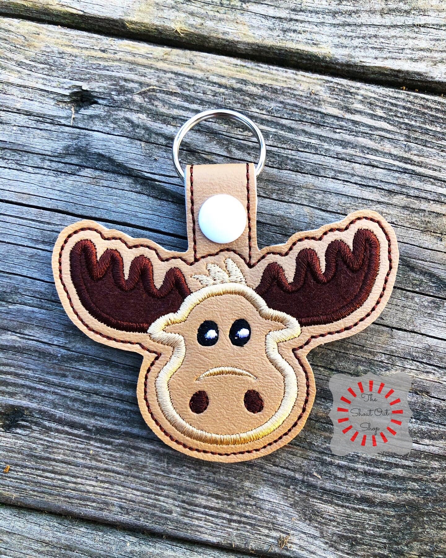 Moose Keychain, Moose Key Chain, Moose Keyring, Moose Charm, Moose ...