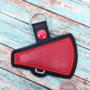 Megaphone Keychain, Megaphone Key Chain, Megaphone Keyring, School ...