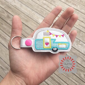 Camper Keychain, Camper Key Chain, Camper Keyring, Camper Keyfob ...