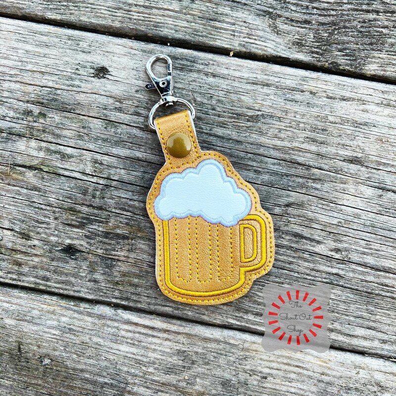 Beer Keychain - Etsy