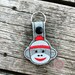 Gray Sock Monkey Keychain, Sock Monkey Key Chain, Sock Monkey Keyring ...