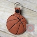 Basketball Keychain, Basketball Key Chain, Basketball Keyring, Ball Key ...