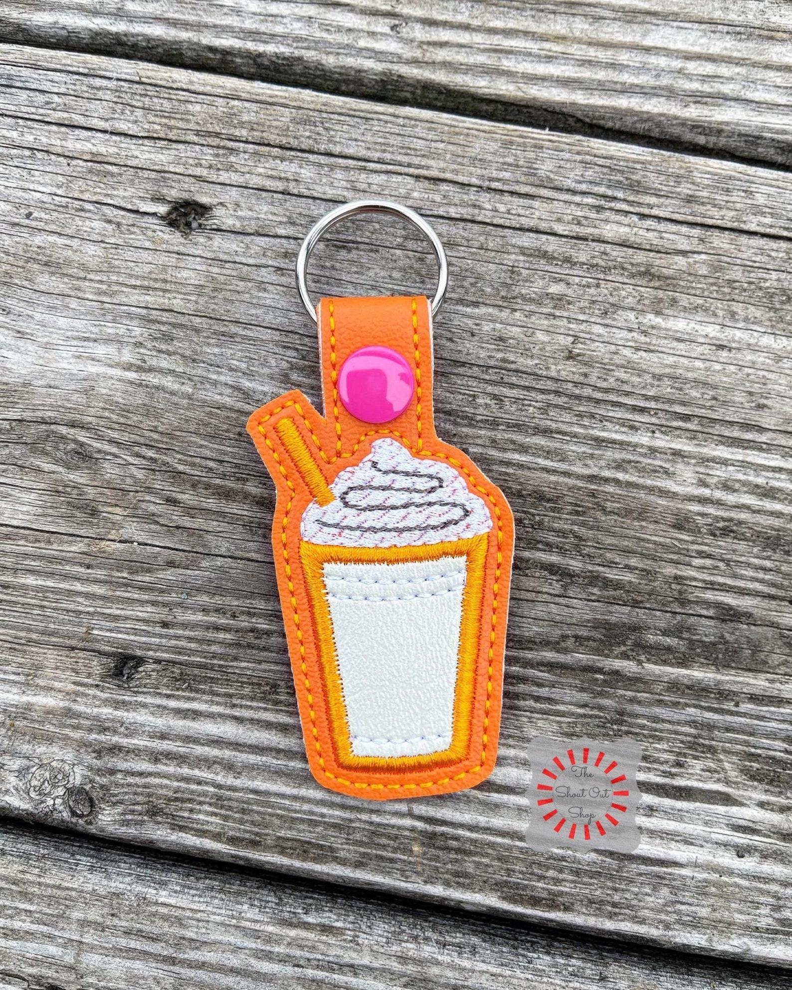Iced Coffee Keychain Iced Coffee Key Chain Iced Coffee | Etsy