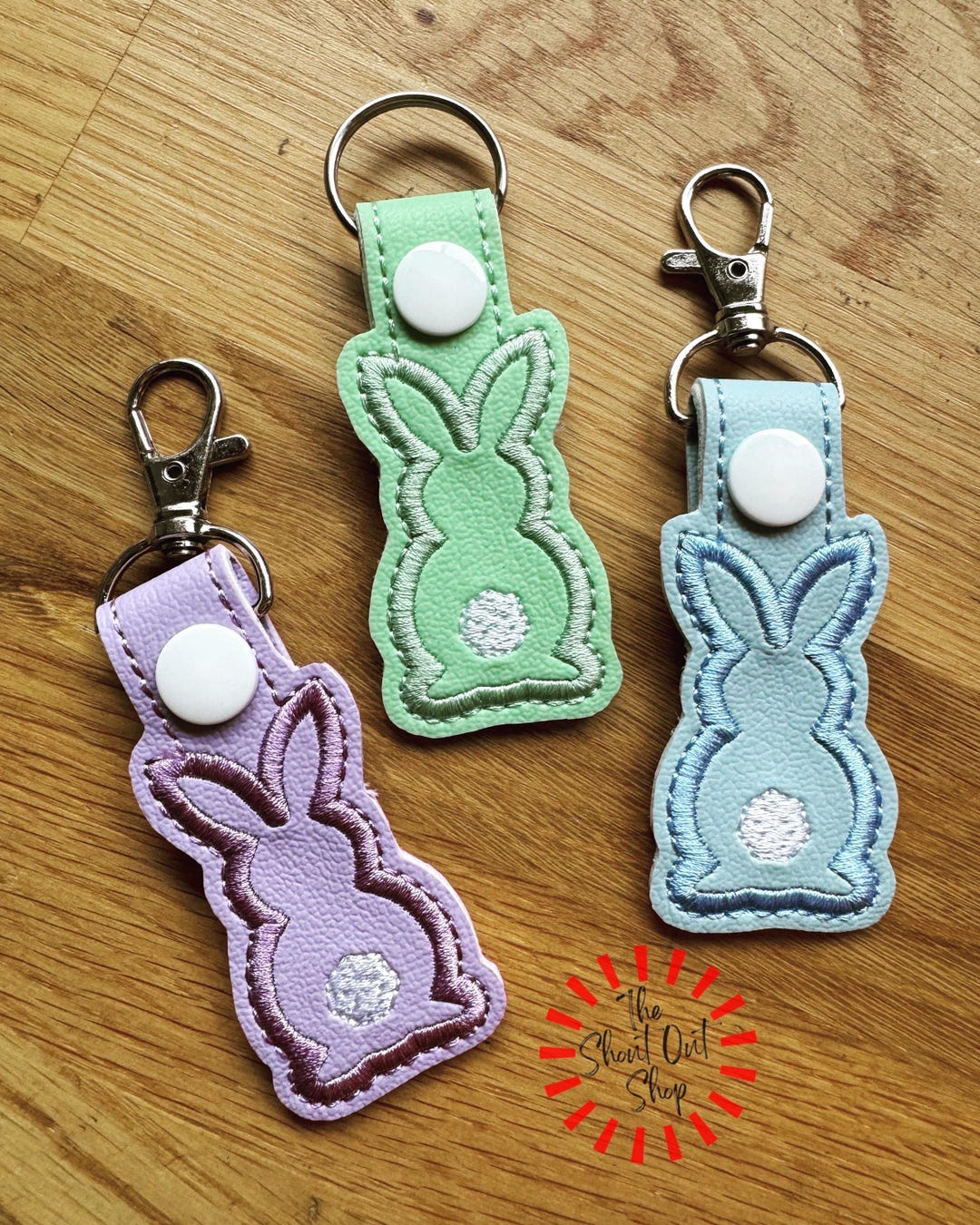 Bunny Keychain, Bunny Key Chain, Bunny Keyring, Bunny Key Ring, Bunny ...