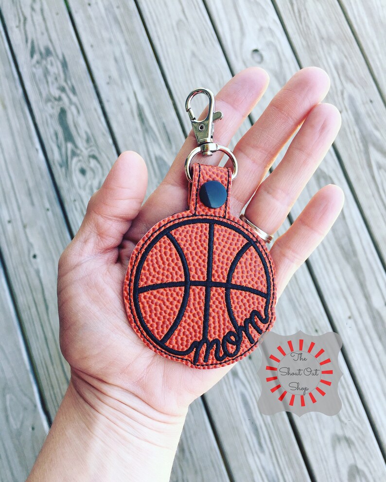 Basketball Mom Keychain, Basketball Mom Key Chain, Basketball Mom ...
