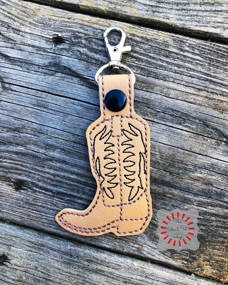 Cowboy Boot Keychain Cowboy Boot Key Chain Cowboy Boot Key - Etsy