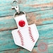 Home Plate Keychain, Home Plate Key Chain, Home Base Keychain, Home ...