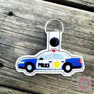 Police Car Keychain, Police Car Key Chain, Patrol Car Keyring, LEO Key ...