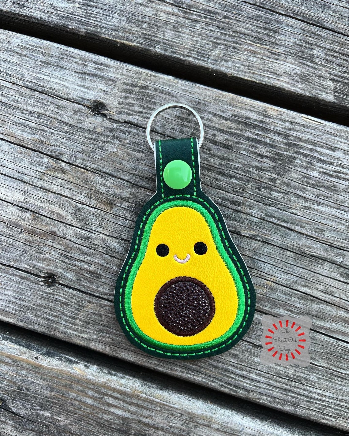 Avocado Keychain Avocado Key Chain Avocado Keyring Avocado - Etsy
