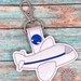 Airplane Keychain, Airplane Key Chain, Airplane Keyring, Airplane Key ...