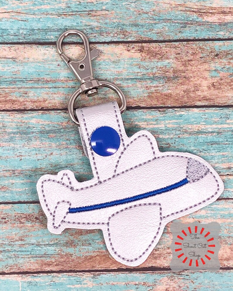 Airplane Keychain Airplane Key Chain Airplane Keyring | Etsy