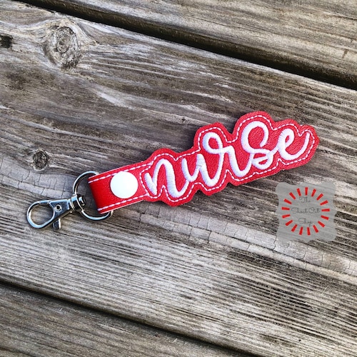 Nurse Keychain RN Keychain Nurse Key Chain Nursing - Etsy