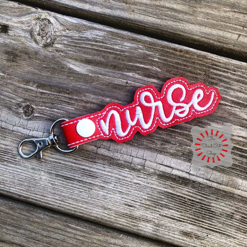 Nurse Keychain Nursing Key Chain RN Key Ring Nurse - Etsy Canada