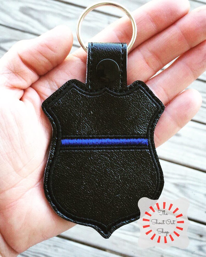 Police Badge Keychain Police Badge Key Chain Police Badge - Etsy