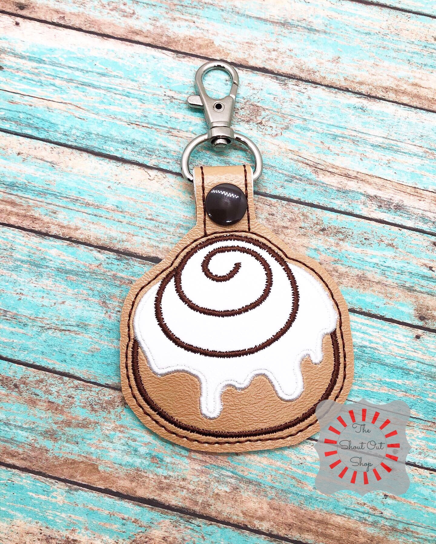 Cinnamon Roll Keychain Cinnamon Rolls Key Chain Cinnamon Bun - Etsy