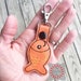Fish Keychain, Fish Key Chain, Fish Keyring, Fish Keyfob, Fish Snap Tab ...