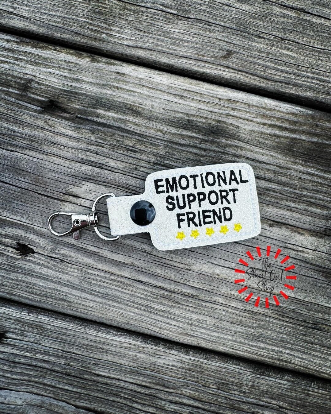 Emotional Support Friend Keychain, Emotional Support Friend Key Chain ...
